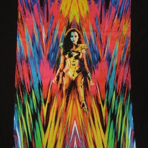 DC Comics | Shirts | Dc Comic Wonder Woman Colorful Rainbow Logo Xl ...